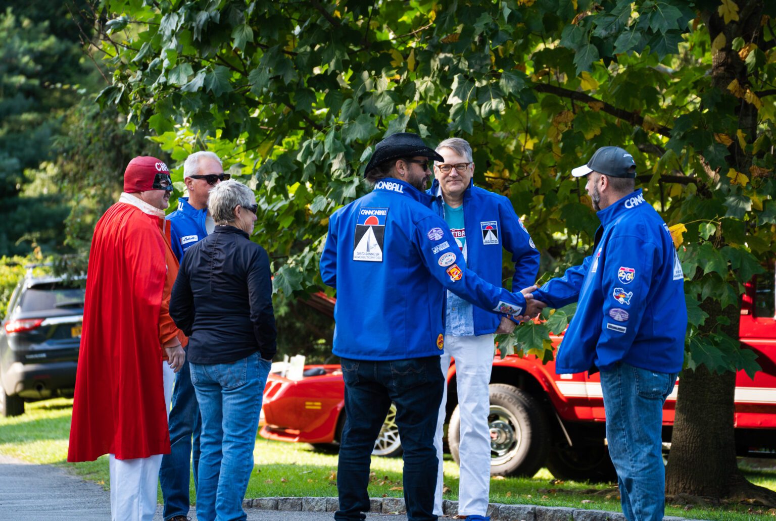 Cannonball Run drivers fill Old Westbury Gardens with courage and class ...