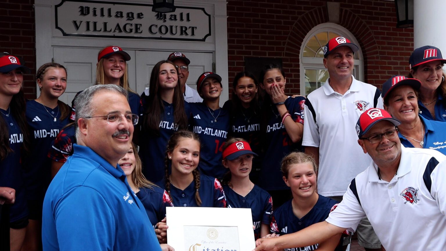 Massapequa celebrates Little League Softball World Series championship ...