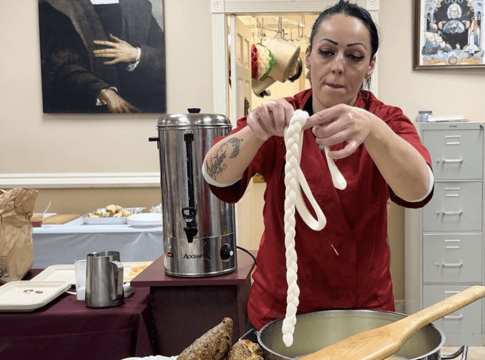 Mozzarella making and a century's worth of history at Loggia Glen Cove ...