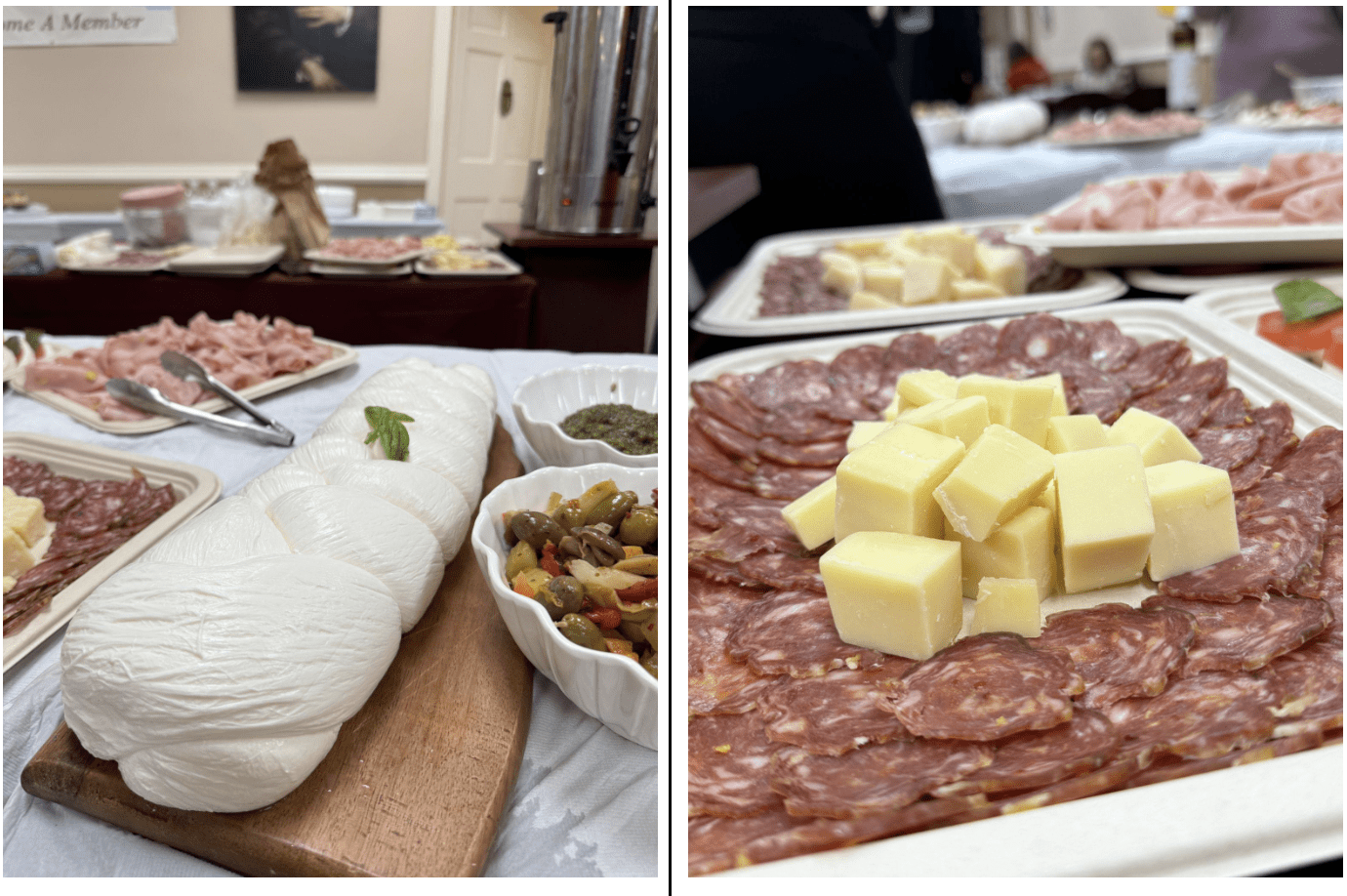 Mozzarella making and a century's worth of history at Loggia Glen Cove ...